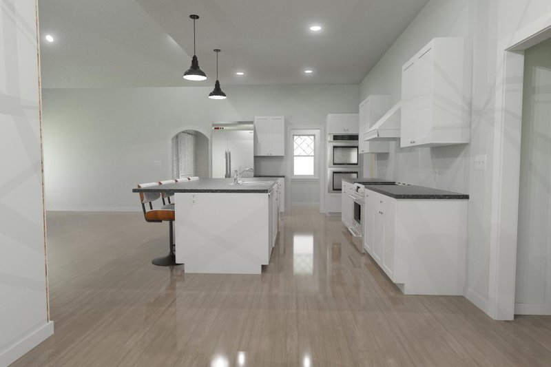 Tudor Style House Plan - 2 Beds 2 Baths 1616 Sq/Ft Plan #1109-2 ...