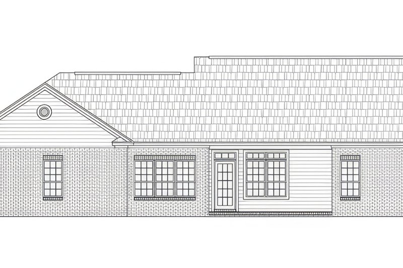 Farmhouse Style House Plan - 3 Beds 2 Baths 1502 Sq/Ft Plan #21-543 ...