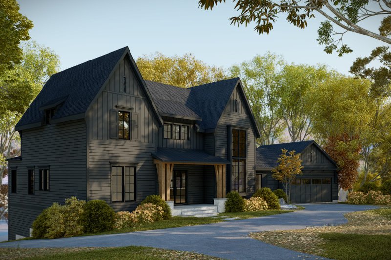 Traditional Style House Plan - 4 Beds 4.5 Baths 3858 Sq/Ft Plan #461 ...