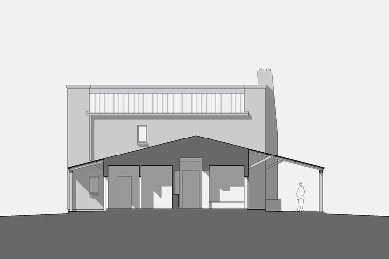 Modern Style House Plan - 2 Beds 3 Baths 2030 Sq/Ft Plan #531-5 ...