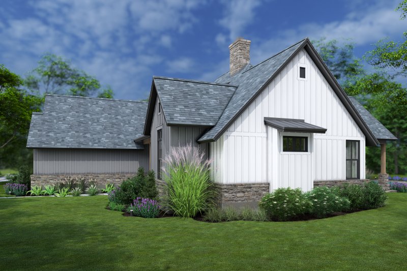 Cottage Style House Plan - 4 Beds 2.5 Baths 1965 Sq/Ft Plan #120-280 ...