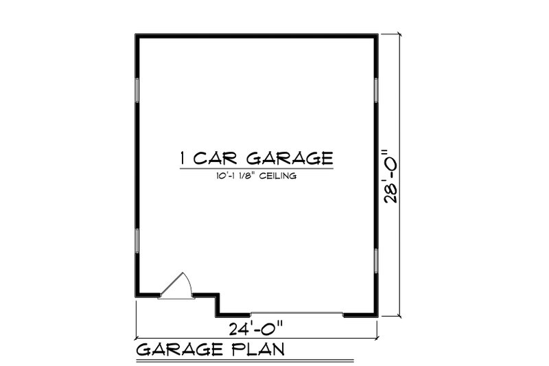 Country Style House Plan - 0 Beds 0 Baths 656 Sq/Ft Plan #70-1449 ...
