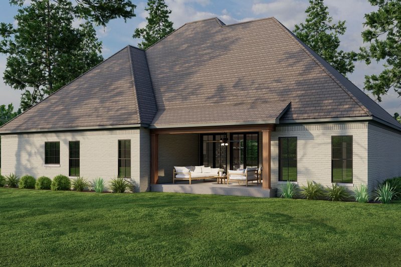 Craftsman Style House Plan - 3 Beds 2.5 Baths 3408 Sq/Ft Plan #923-347 ...