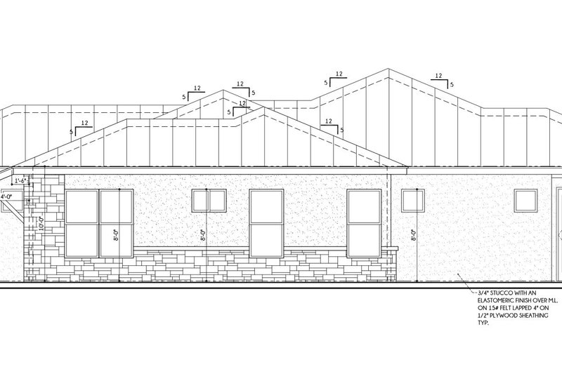 Contemporary Style House Plan - 3 Beds 2.5 Baths 2205 Sq/Ft Plan #1110 ...