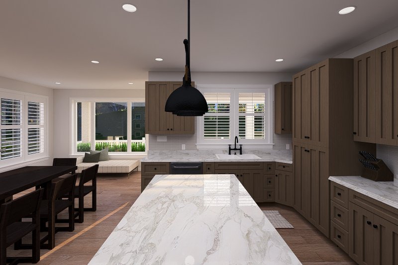 Traditional Style House Plan - 4 Beds 2.5 Baths 4127 Sq/Ft Plan #1060 ...