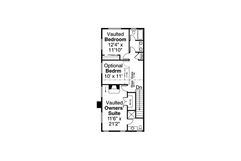 Traditional Style House Plan - 3 Beds 3 Baths 1880 Sq/Ft Plan #124-1262 ...