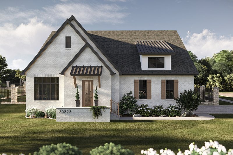 Cottage Style House Plan - 3 Beds 2.5 Baths 2327 Sq/Ft Plan #455-716 ...