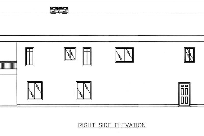 Contemporary Style House Plan - 2 Beds 2 Baths 3396 Sq/Ft Plan #117-885 ...