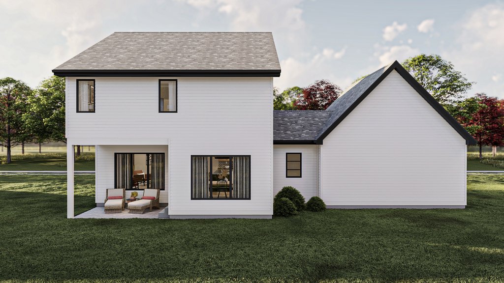 Modern Style House Plan - 3 Beds 2.5 Baths 2216 Sq/Ft Plan #455-626 ...