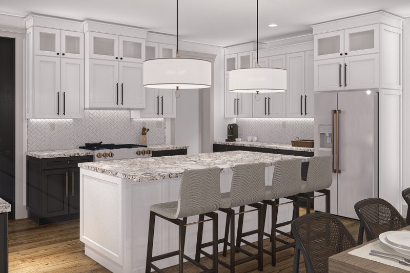 Colonial Style House Plan - 3 Beds 3.5 Baths 3396 Sq/Ft Plan #455-467 ...