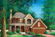 Victorian Style House Plan - 3 Beds 1 Baths 1624 Sq/Ft Plan #25-4671 ...
