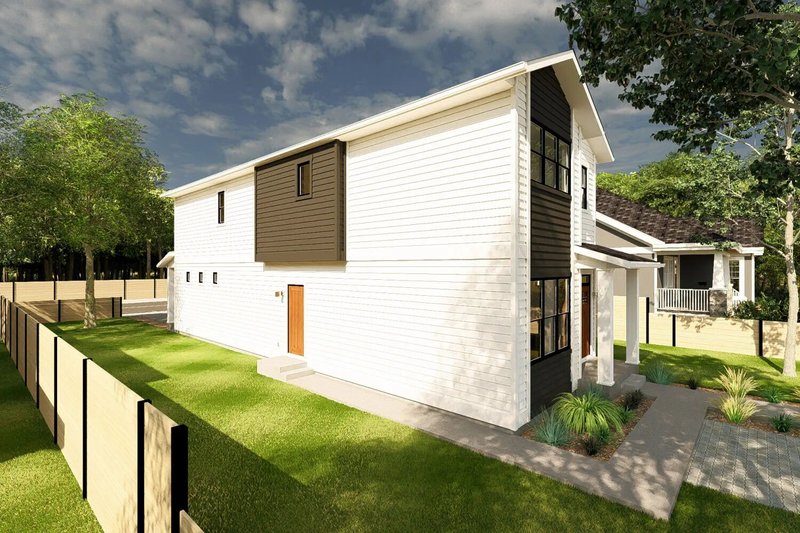 Contemporary Style House Plan - 3 Beds 1.5 Baths 2212 Sq/Ft Plan #126 ...