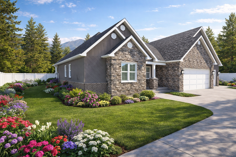 Craftsman Style House Plan - 2 Beds 2.5 Baths 2987 Sq/Ft Plan #1060-456 ...