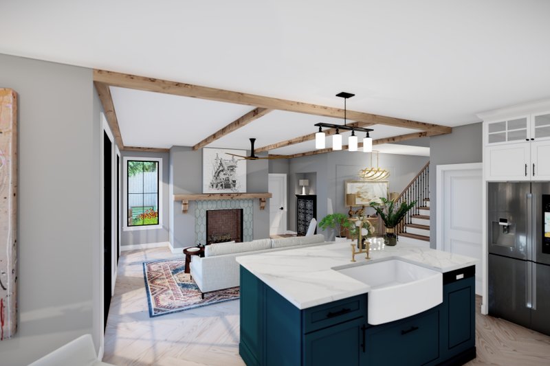 Farmhouse Style House Plan - 4 Beds 3 Baths 2575 Sq/Ft Plan #1094-9 ...