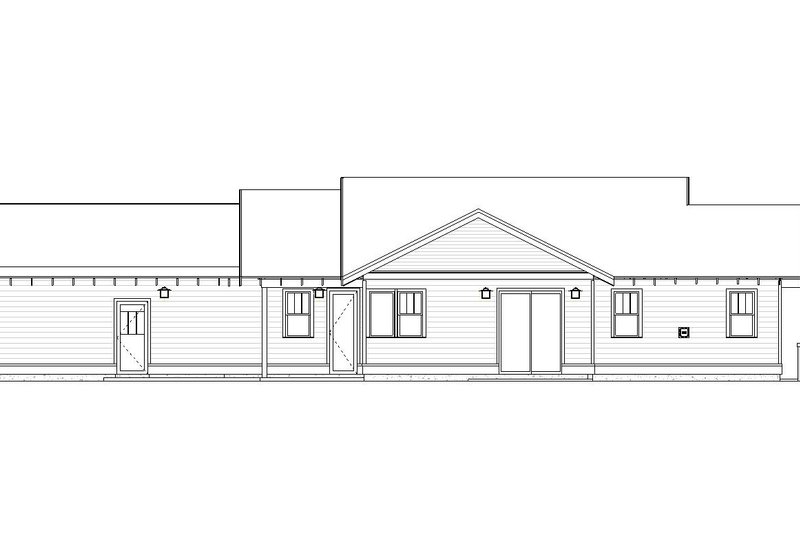 Craftsman Style House Plan - 3 Beds 2 Baths 1704 Sq/Ft Plan #895-96 ...