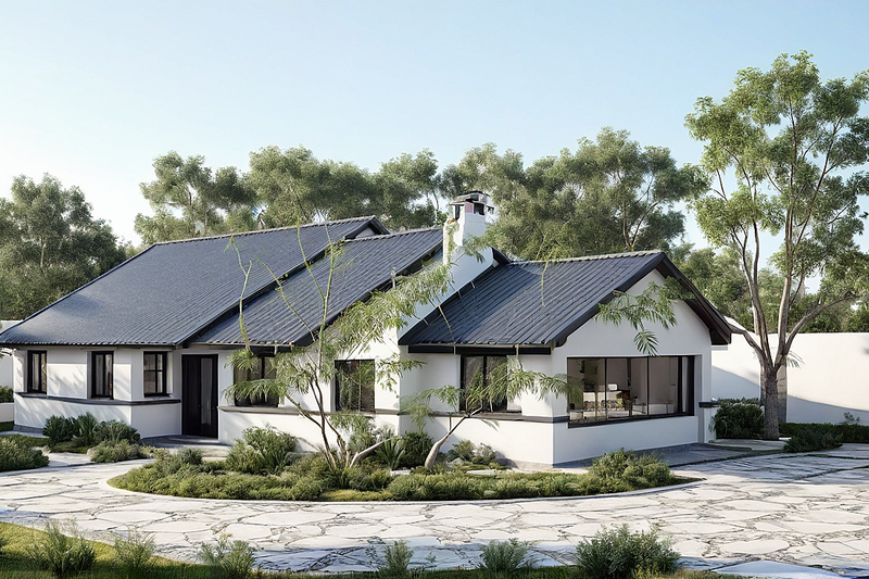 Ranch Style House Plan - 3 Beds 2 Baths 1350 Sq/Ft Plan #515-24 ...